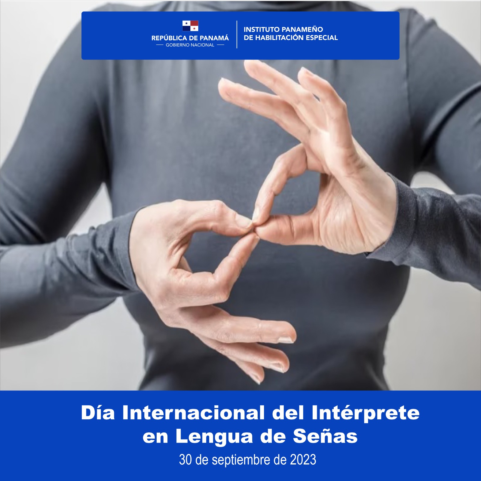 Día Internacional del Intérprete en Lengua de Señas