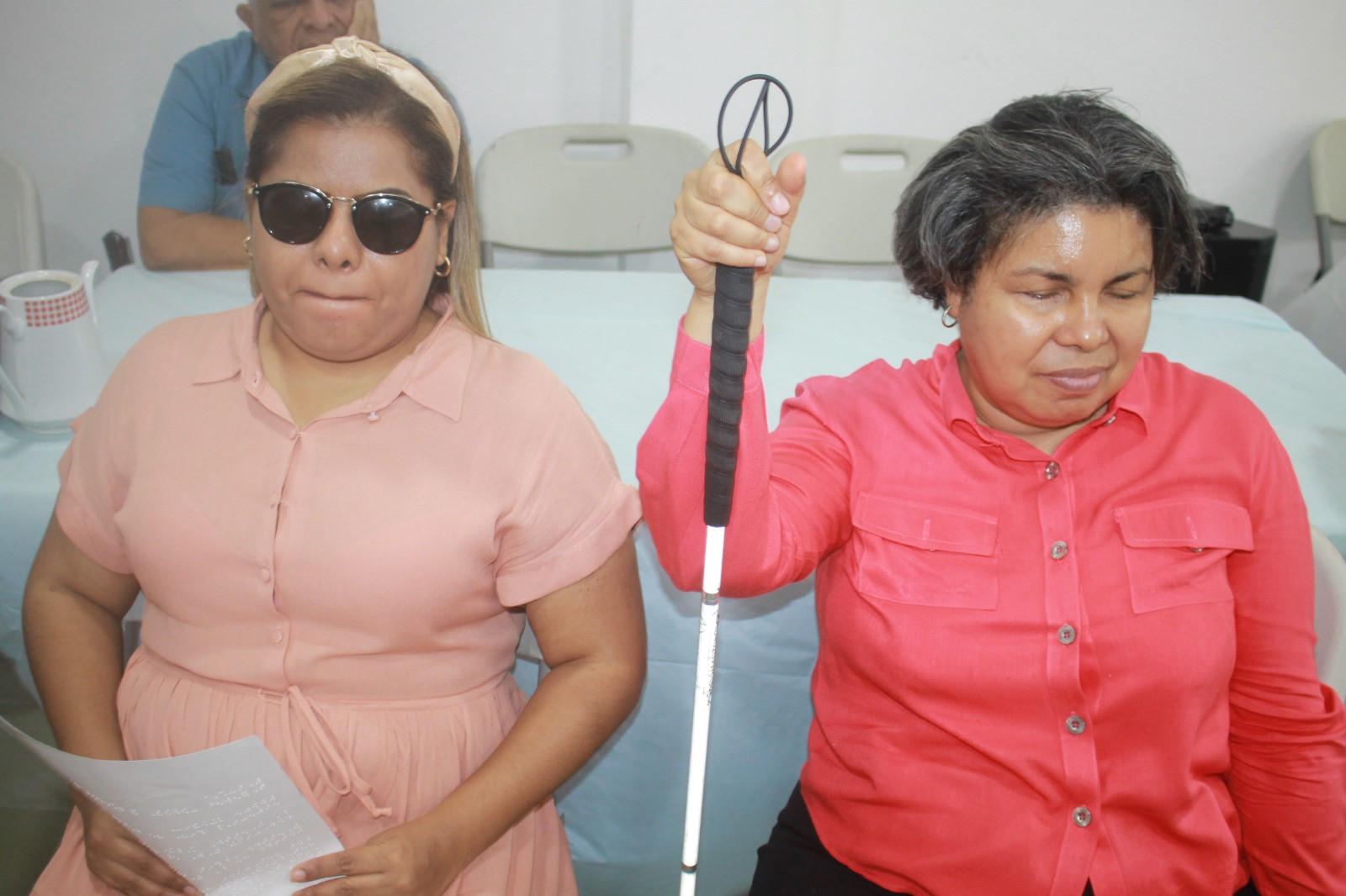Estudiantes de la Escuela de Ciegos realizan actividad pedagógica de Pascua