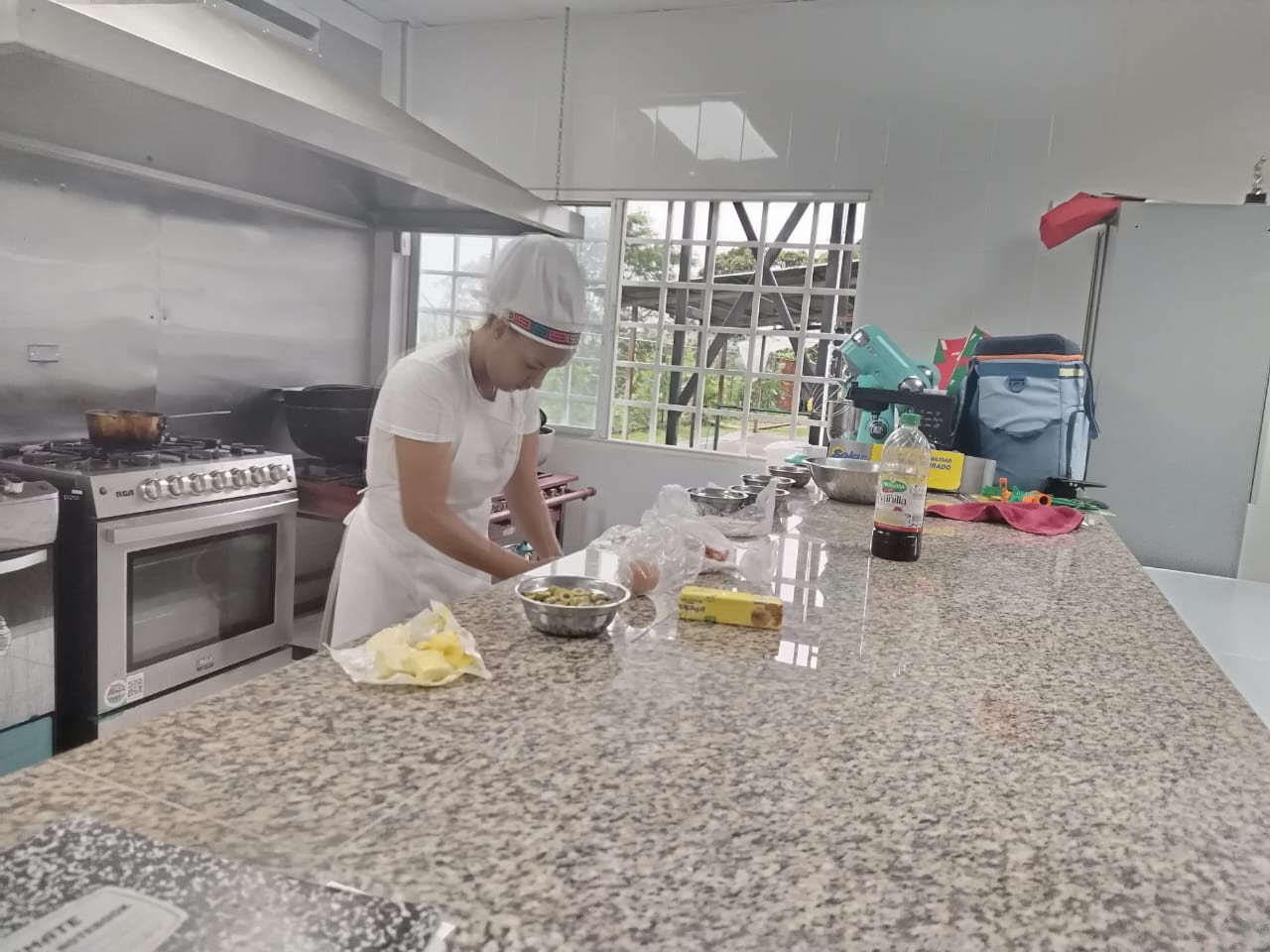 CTI Gastronomía de Chepo aprende receta de Pan de Jamón